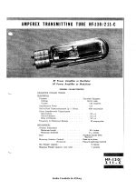 HF 130, Tube HF130; Röhre HF 130 ID15881, Transmitting Triod ...