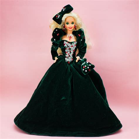 Boneca Barbie Collector Happy Holidays 1991 Mattel Removida Da Caixa