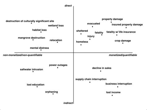 Examples Of Direct And Indirect Losses As Well As Quantifiable And Download Scientific Diagram