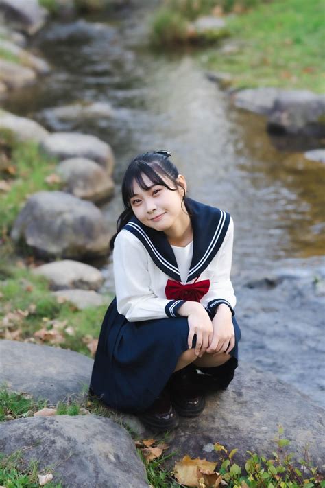 どさんこ39😺 On Twitter ねおちゃんは今日の3人の中で唯一のセーラー服💮 麻倉寧桜 制服美少女 セーラー服
