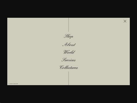 Navigation Menu Awwwards