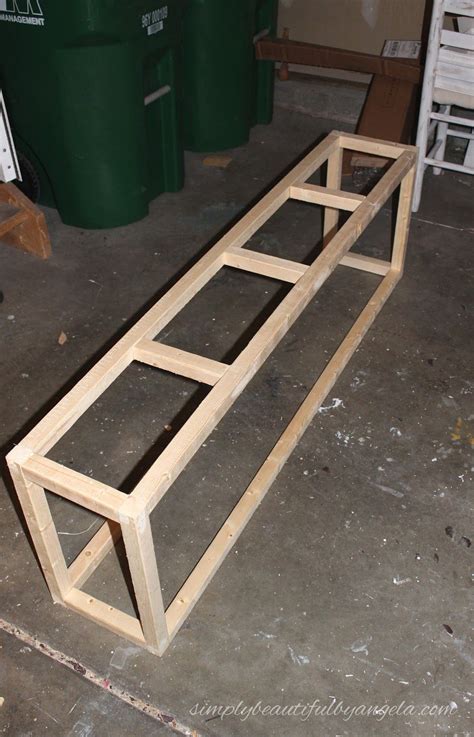 Simply Beautiful By Angela Diy Simple End Of Bed Bench End Of Bed
