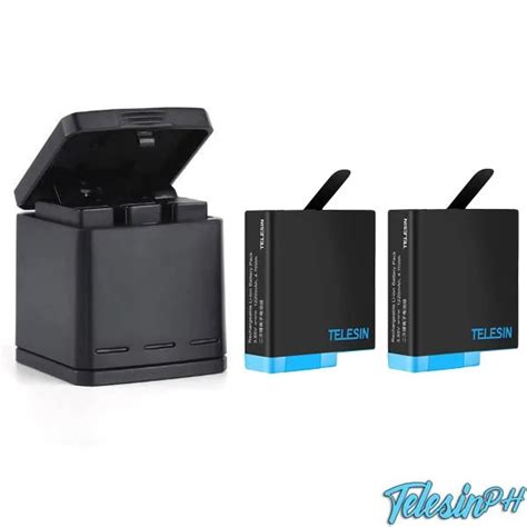 TELESIN Channel Charging Box Batteries GoPro Hero Hero Hero And Cameras GP BNC