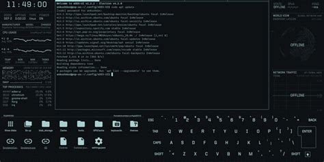 Edex Ui：一款科幻风格的酷炫 Linux 终端仿真器 Linuxstory