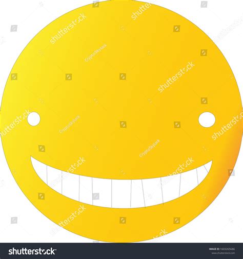 Creepy Smiley Face Emoticon