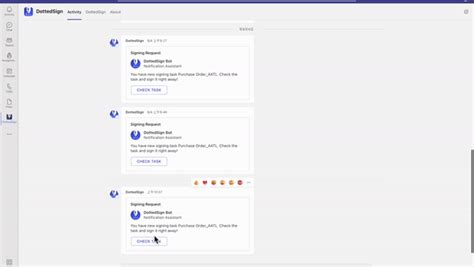 How To Use Dottedsign For Microsoft Teams Help Center Dottedsign