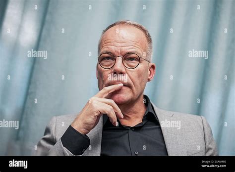 Berlin Germany 30th Jan 2025 Matthias Miersch Spd General Secretary Recorded During An