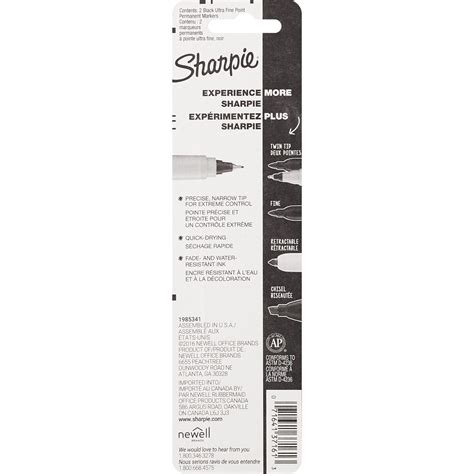 Sharpie Permanent Marker Black Pick Up In Store TODAY At CVS