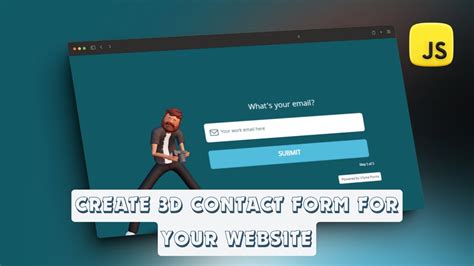 craft stunning 3d animated forms with html css and javascript 🔧 youtube