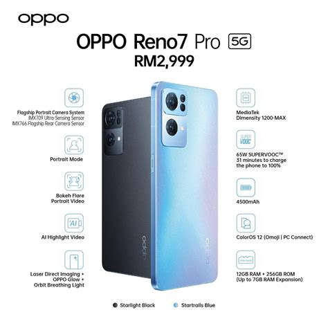 Oppo Reno 7 Pro 5g 1malaysia Marketplace