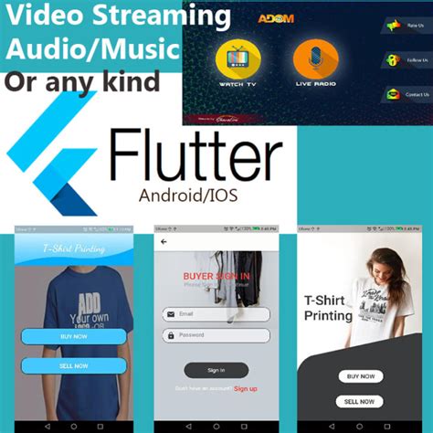 Develop Androidios App Using Flutter By Kirandev Fiverr