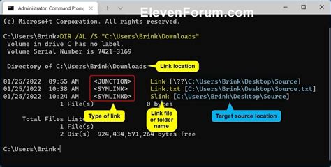 Find All Symbolic Links And Junction Points In Windows Windows 11 Forum