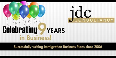 Jdc Consultancy Celebrates 9 Years Of Immigration Visa Business Plans