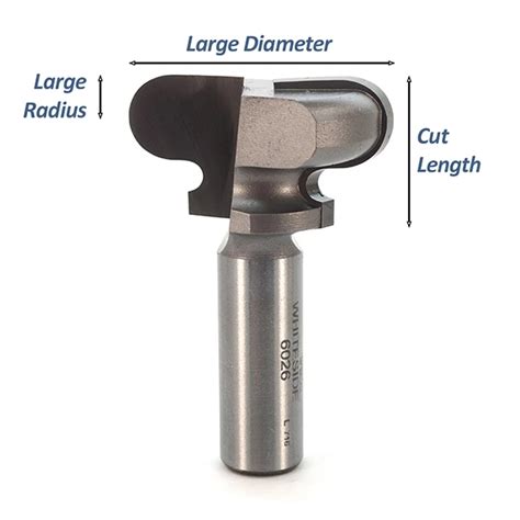 Drawer Pull Euro Style Router Bit Whiteside 6026