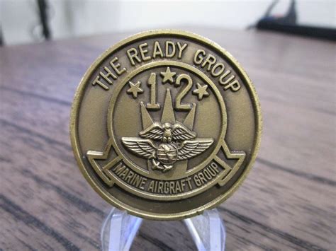 Usmc Mcas Marine Aircraft Group 12 Mag 12 Iwakuni Japan Challenge Coin