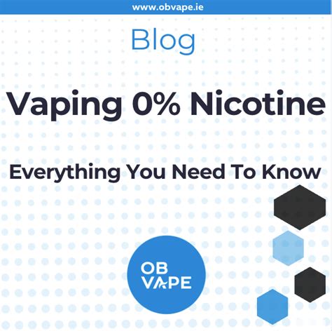 Vaping 0 Nicotine Everything You Need To Know