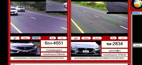 Smart License Plate Recognition With Speed Camera System By