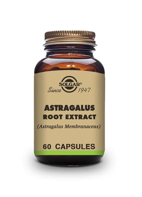 Solgar Astragalus Root Extract 60 Capsules Yan Health