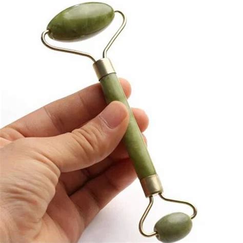 Plastic Jade Roller Face Massager With Stone At Rs 55piece In New