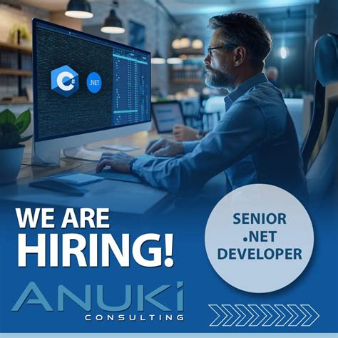Anukiconsulting Netdeveloper Dotnetdeveloper Seniordeveloper