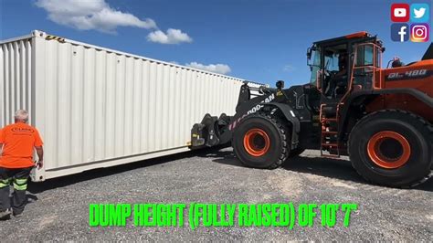 Doosan Dl480 Loader Youtube