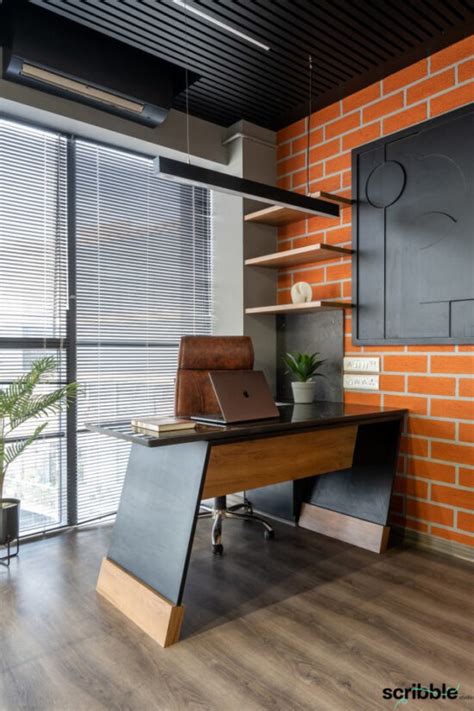 A Natural Color Palette And A Mix Of Grays Neutrals For This Office
