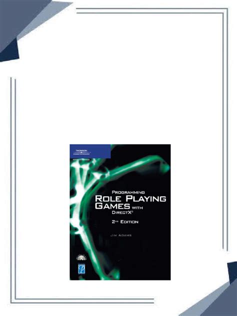 Instant Download Programming Role Playing Games With Directx Game