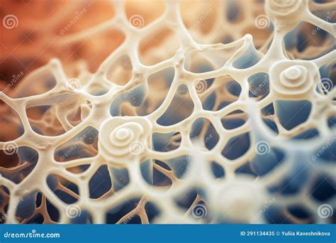 Epithelial Tissue With Bacteria Cells Yeast Cells Royalty Free Stock