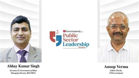 Sudhanshu Ojha On Linkedin Public Sector Leadership Series Abhay Kumar Singh Secretary It