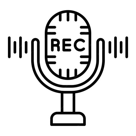 Premium Vector Recording Icon