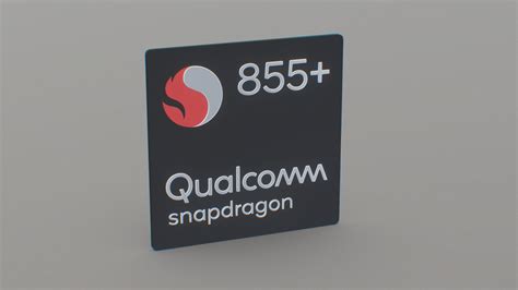 Qualcomm Snapdragon 855 Plus Processor 3d Model Turbosquid 2376297