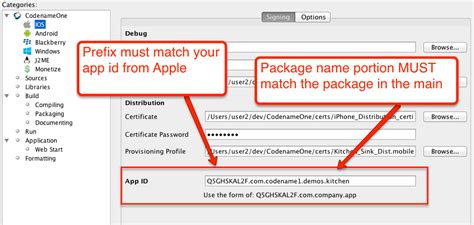 Ios Code Signing Fail Checklist Codename One