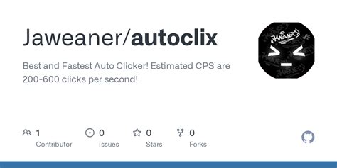 github jaweaner autoclix best and fastest auto clicker estimated