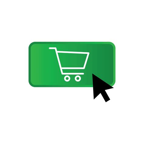 Green Shopping Click Button 56683645 Vector Art At Vecteezy