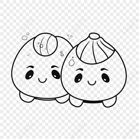 어린이를위한 귀여운 카와이 카와이 색칠 페이지 벡터 일러스트 레이 션 디자인 일러스트 개요 스케치 드로잉 Png 일러스트 무료 다운로드 Lovepik