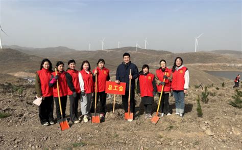 叶县总工会组织参加2023年度春季义务植树暨国土绿化活动 平顶山工会网