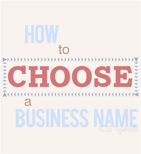 How To Choose A Business Name Imperfect Concepts Business Names Catchy Business Name Ideas