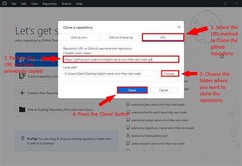 How To Download The Latest Delphi SMS Api Unit From Github