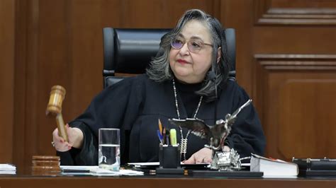 Norma Piña Rechaza Insinuaciones De Harfuch Sobre Actos De Jueces