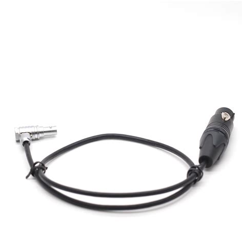 RA D17 60cm Right Angle 6 Pin To 3 Pin Female XLR Audio Cable For ARRI