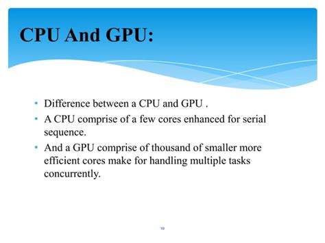 Throughput Oriented Aarchitectures Ppt