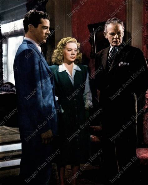 8x10 Print Dana Andrews Alice Faye Charles Bickford Fallen Angel 1945