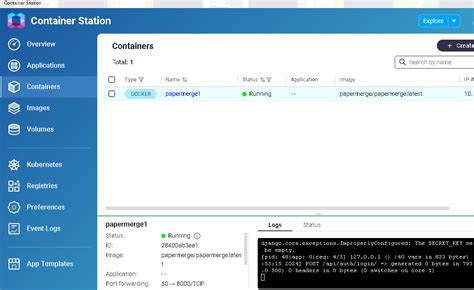 Papermerge Container Station QNAP Docker Hub Docker Community