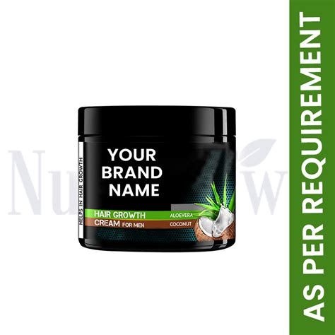 Coconut And Aloevera Hair Cream Nutriglow Private Label