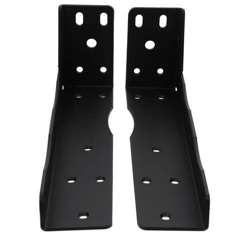 2 Pcs Shelf Tv Mount Brackets Support Floating Metal Corner Right Angle