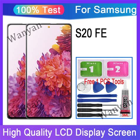 Original Amoledoledtft Samsung Galaxy S20 Fe 4g 5g Lcd Display Touch