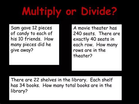PPT Multiply Or Divide PowerPoint Presentation Free Download ID