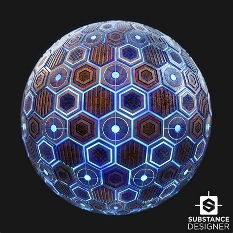 3d Free Model Hex Panel Scipi