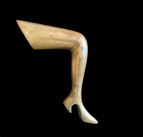 Vintage Risqué Brass Sexy Leg Bottle Opener Circa 1960s Etsy