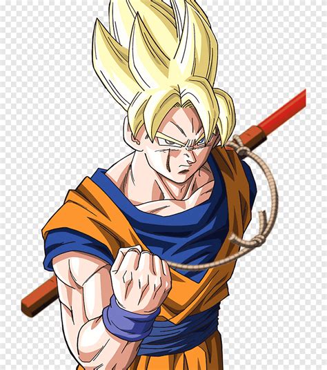 Goku Vegeta Troncos Gohan Majin Buu Goku Bañador Dibujos Animados